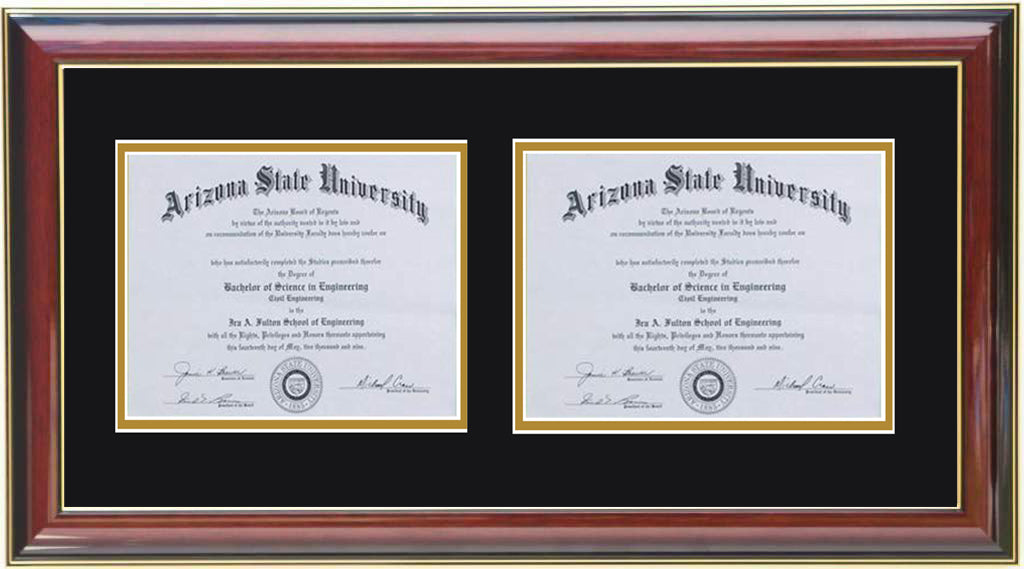 Double Diplomas – GradFrames By 3art